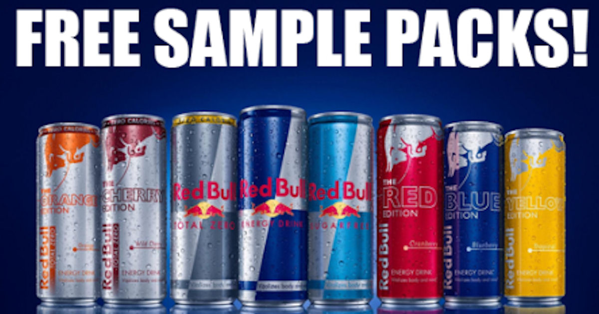 Free Red Bull Work Kit - Free Product Samples