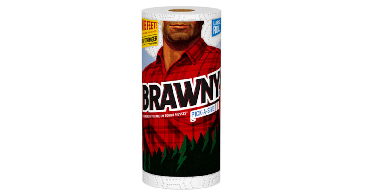 Brawny Paper Towel Logo