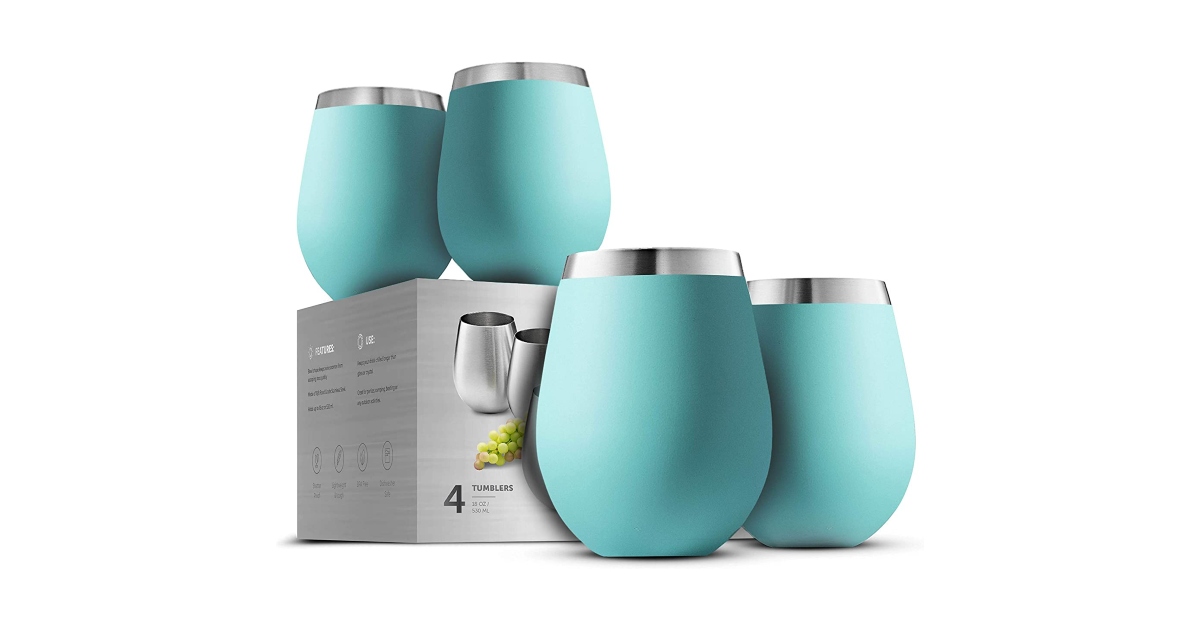 Unbreakable Wine Glasses 4 Piece Set Only 10 Reg 22 Daily Deals And Coupons