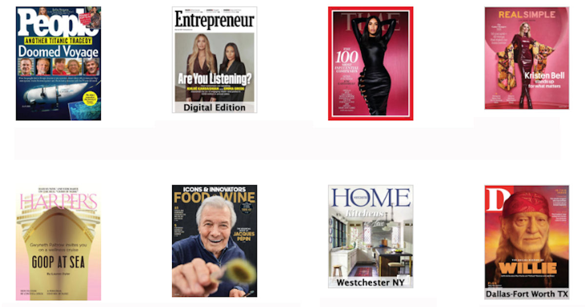 Magazines Free Product Samples - free & trial subscriptions