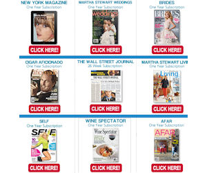 Your Choice of Free Magazine Subscriptions with RewardsGold - Free Samples