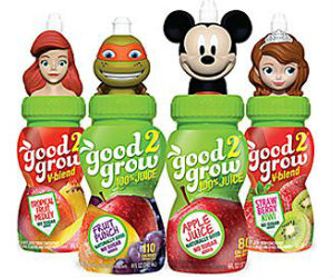 Good 2 Grow - Character Juice Bottles $1 at Publix w/ Coupon