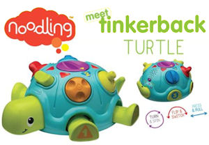 Apply for a Free Infantino Tinkerback Turtle Toy!